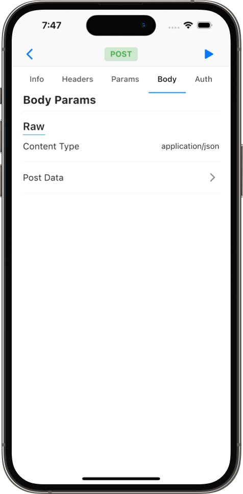 Adding Body Params - API Bot Documentation